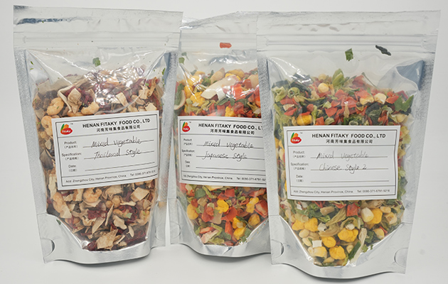 Dried Vegetable Sachet For Instant Noodles